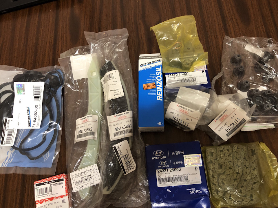 Замена цепи. Часть 1. — Mitsubishi Lancer X, 1,8 л, 2008 года | своими ...