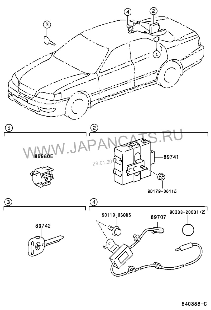 9033320001 Крышка багажника Land Cruiser TOYOTA LEXUS | Запчасти на DRIVE2