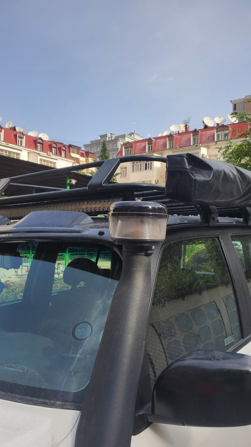 Насадка на шноркель циклон — Nissan Patrol (Y61), 4,2 л, 2008 года ...