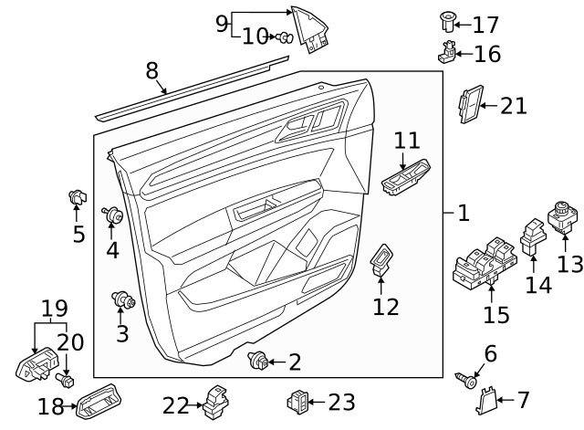 3AA868243A Пружинный зажим VAG | Запчасти на DRIVE2
