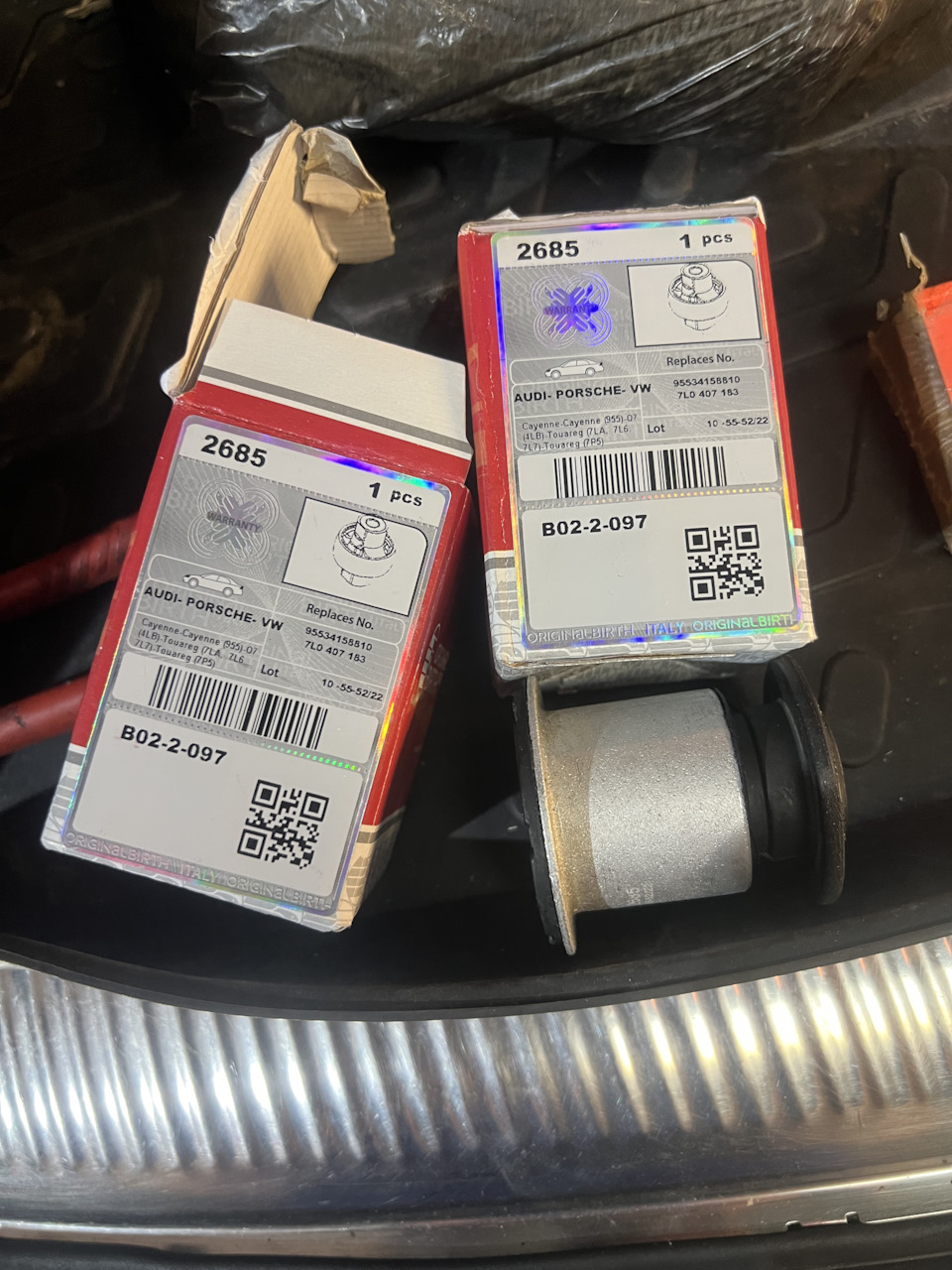 95534158810 Подвеска, рычаг независимой подвески колеса VAG | Запчасти ...