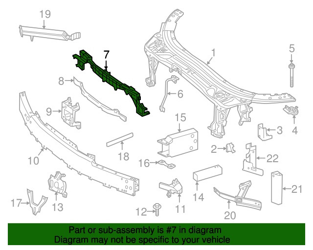 A2056204101 Консоль опорная радиатора Mercedes | Запчасти на DRIVE2