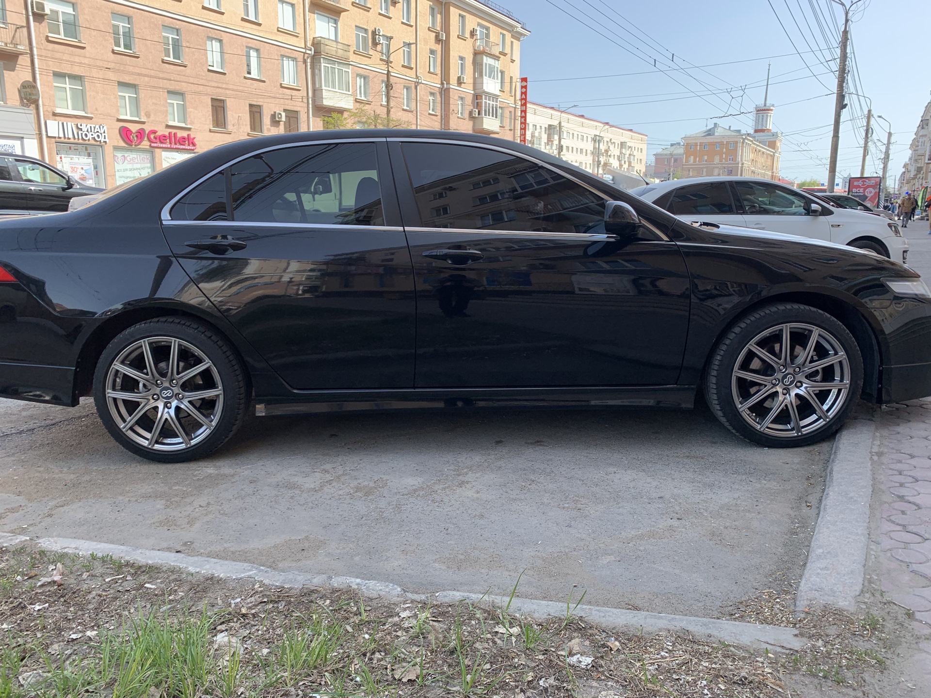 Новые диски Enkei FS-Concept 01 r18 — Honda Accord (7G), 2,4 л, 2007 года | колёсные диски | DRIVE2