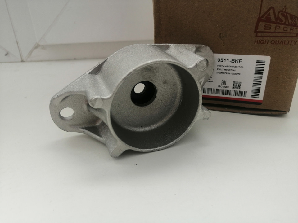 Опора заднего амортизатора ASVA 0511BKF — Mazda 3 (1G) BK, 1,6 л, 2007 ...