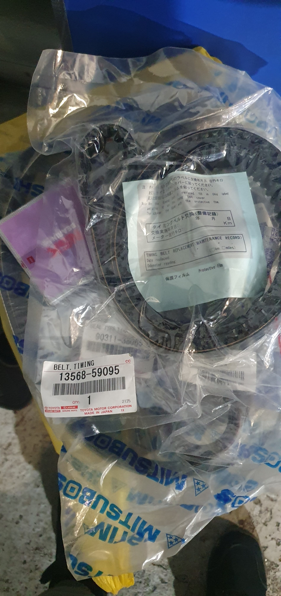 1356859095 Ремень грм TOYOTA LEXUS | Запчасти на DRIVE2