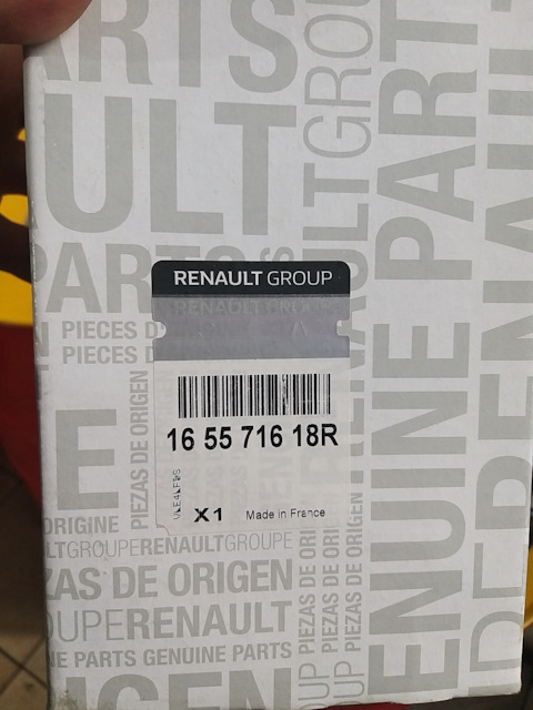 165571618R Фильтр топливный RENAULT | Запчасти на DRIVE2