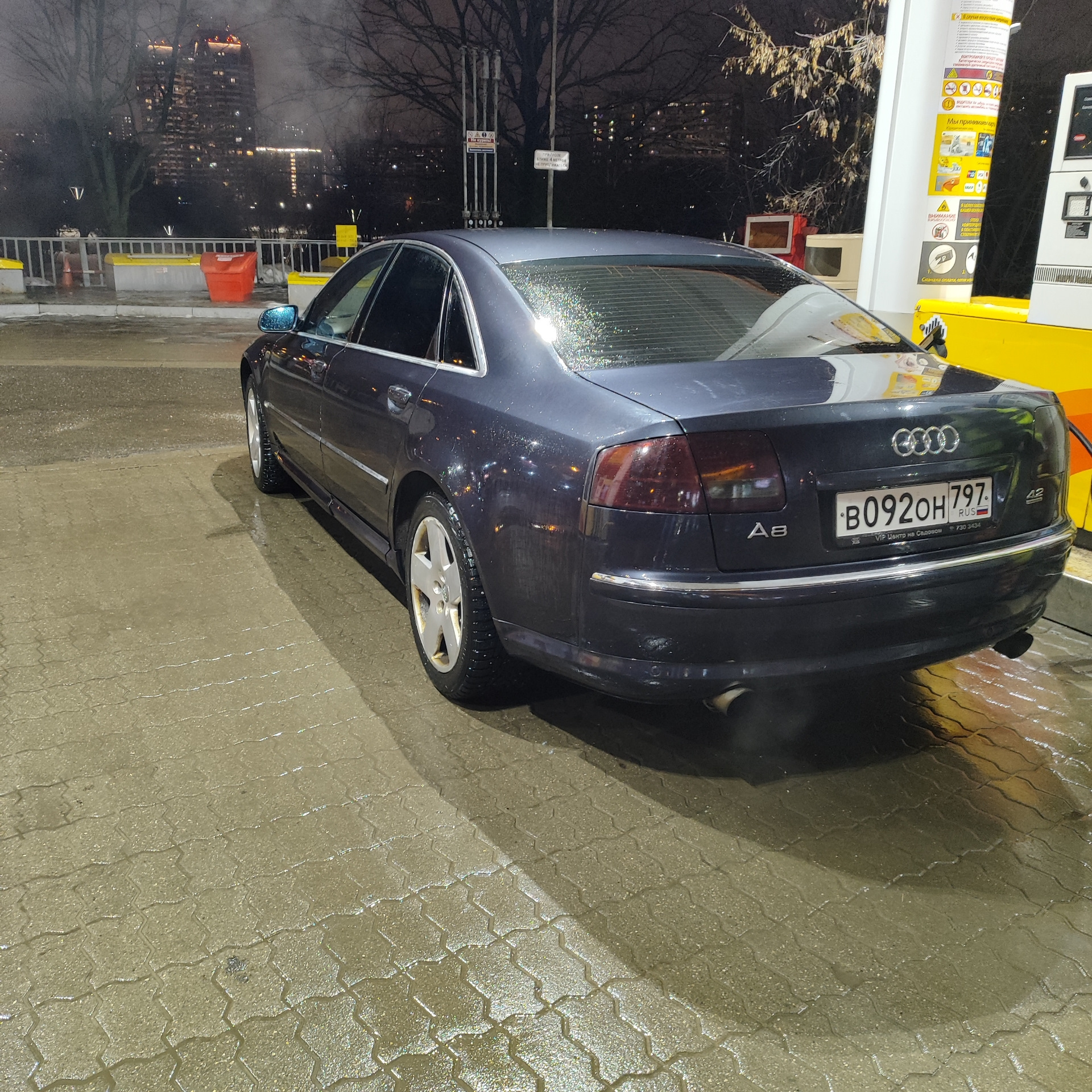 50-я Юбилейная запись в 2023г, итоги за 3,5 месяца владения — Audi A8 (D3), 4,2 л, 2003 года ...