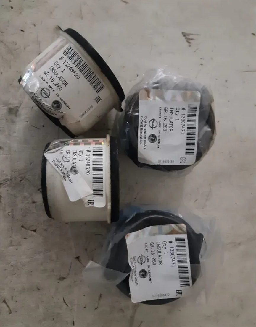 13248620 Полиуретановый сайлентблок подрамника, передний GM | Запчасти ...