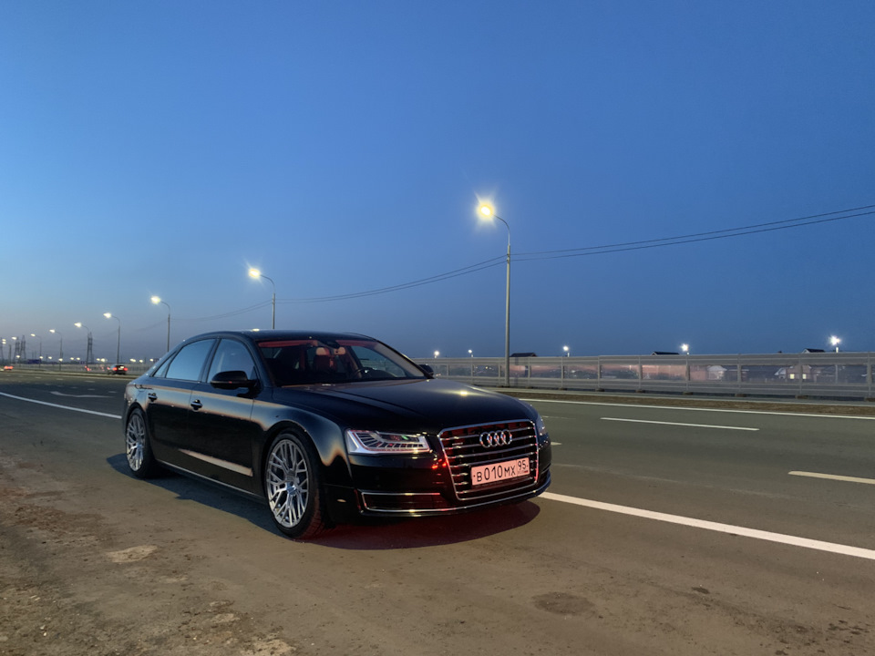 APR st2 testpipe ECU и Racing line TCU — Audi A8 (D4), 3 л, 2014 года ...