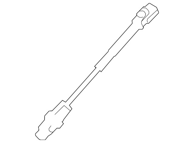 32306787334 Нижн.секция вала рул.упр.со сдв. шар. ЛР BMW | Запчасти на ...