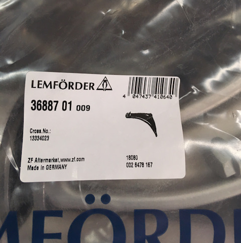 13334023 Рычаг передний правый в сборе Chevrolet Cruze GM | Запчасти на ...