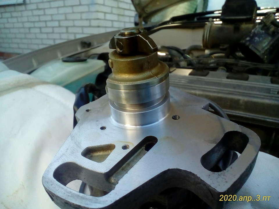 замена КОЛЬЦО ПОД ТРАМБЛЁР 4-5AFE — Toyota Corolla (110), 1,5 л, 1998 ...