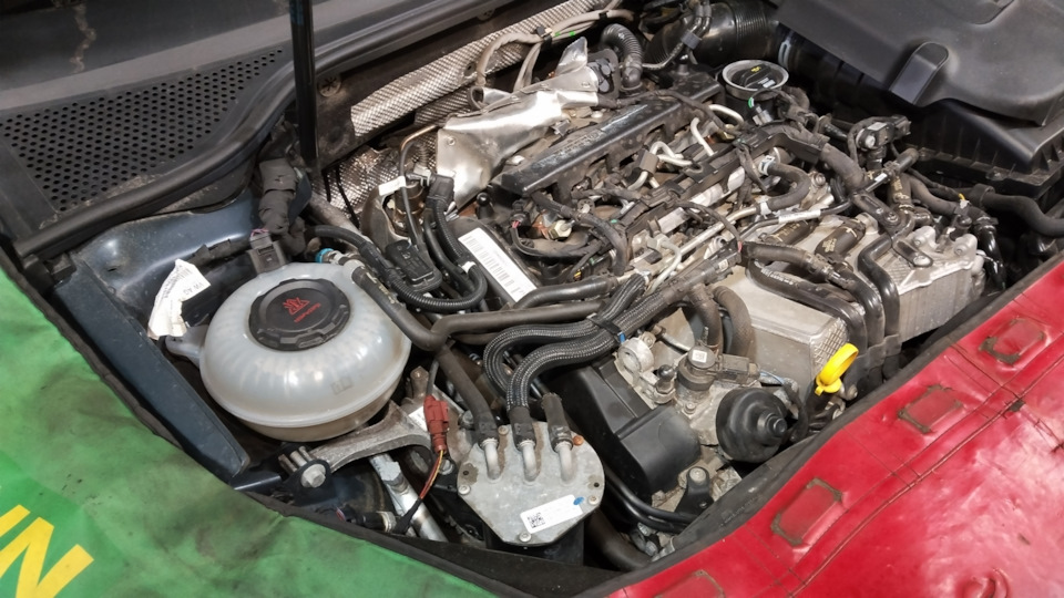 Замена ремня ГРМ DFHA и всего сопутствующего — Volkswagen Passat ...