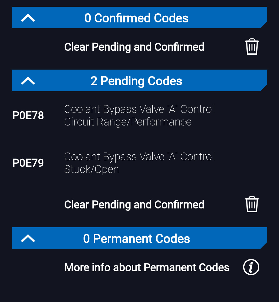 Перепускной клапан охлаждающей жидкости — Volvo XC60 (2G), 2 л, 2021 ...