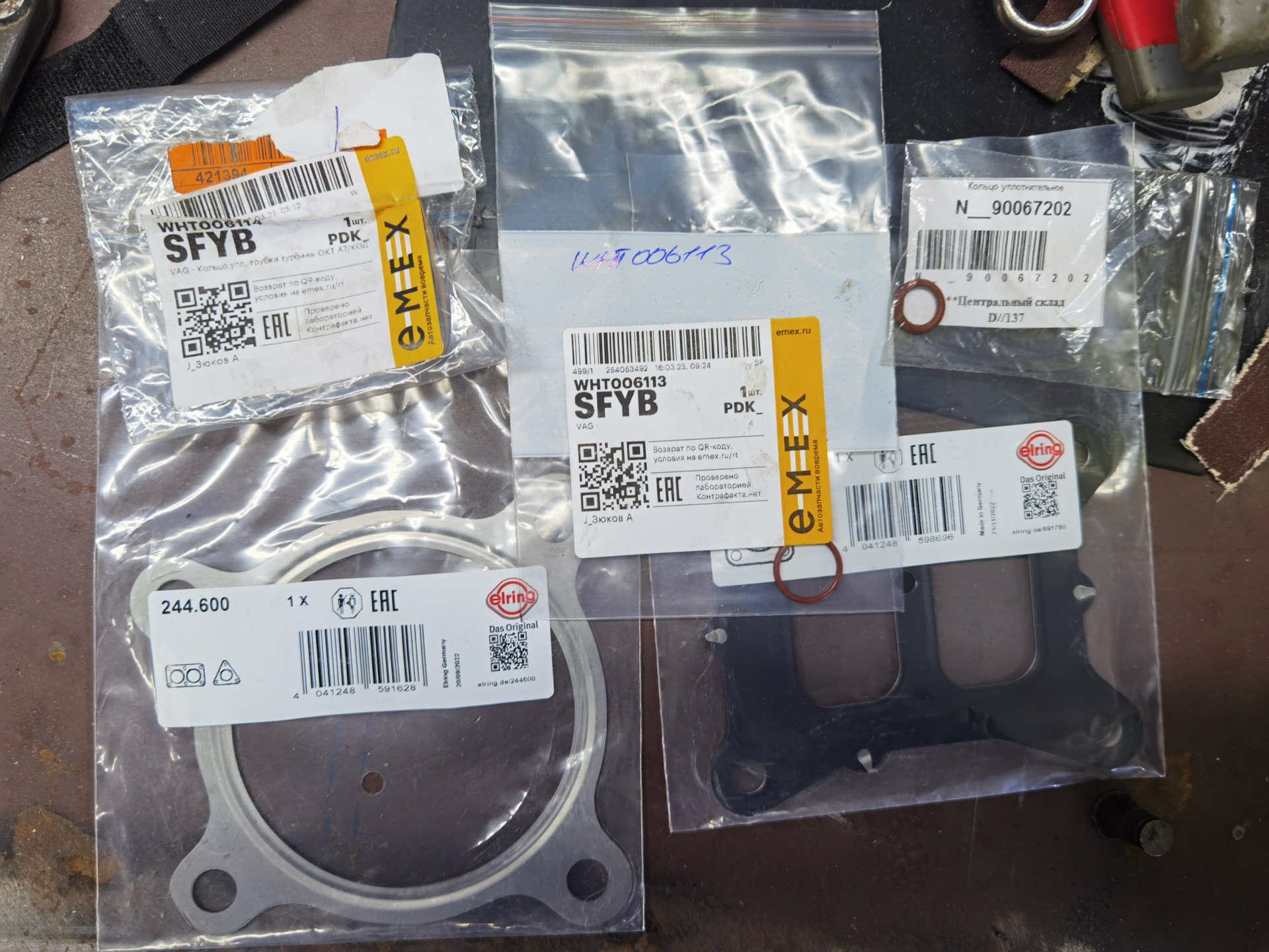 Ремонт "калитки" клапана вестгейта. — Audi Q5 (1G), 2 л, 2016 года ...