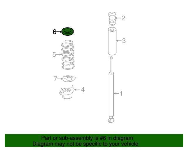 A2103250384 Опора пружины подвески Mercedes | Запчасти на DRIVE2