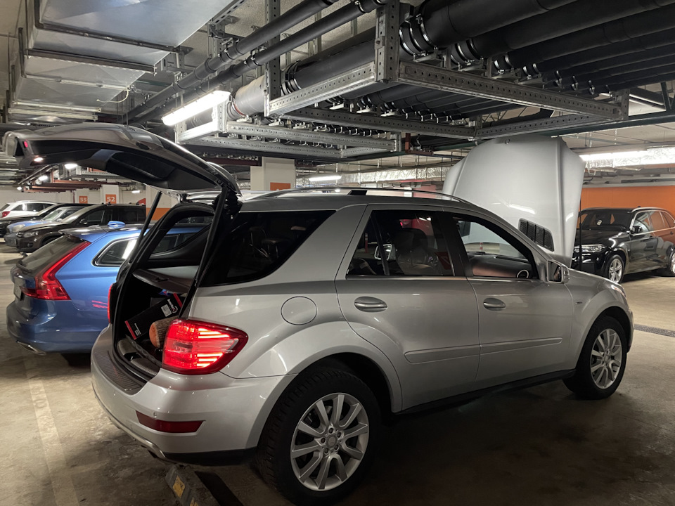 ТО пройдено🚀 — Mercedes-Benz M-Class (W164), 3,5 л, 2010 года | плановое ТО | DRIVE2