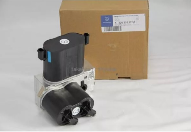 Замена блоков клапанов R230 на обновленную модель (A2203201258 ...