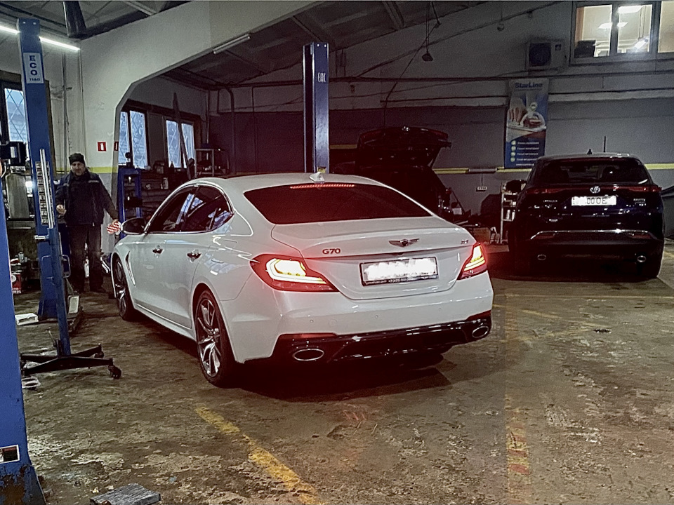 Замена свечей — Genesis G70, 2 л, 2019 года | плановое ТО | DRIVE2