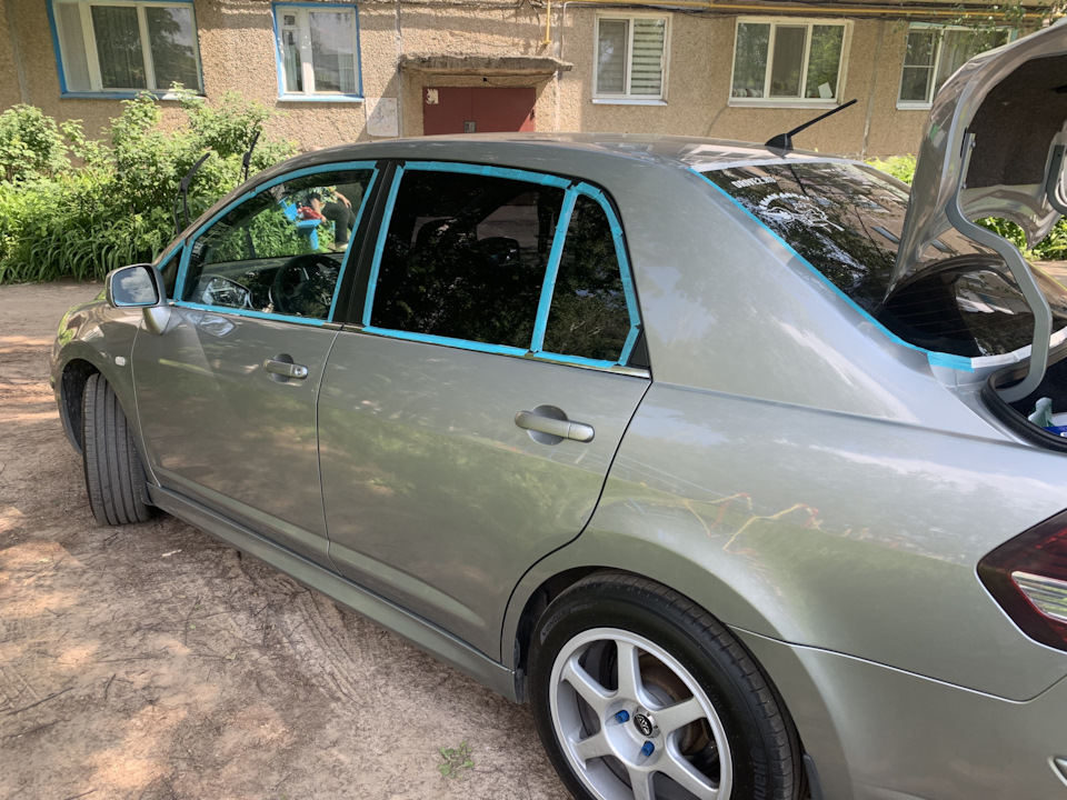 Антидождь Aquapel aerosol🔥 — Nissan Tiida (1G), 1,6 л, 2010 года ...