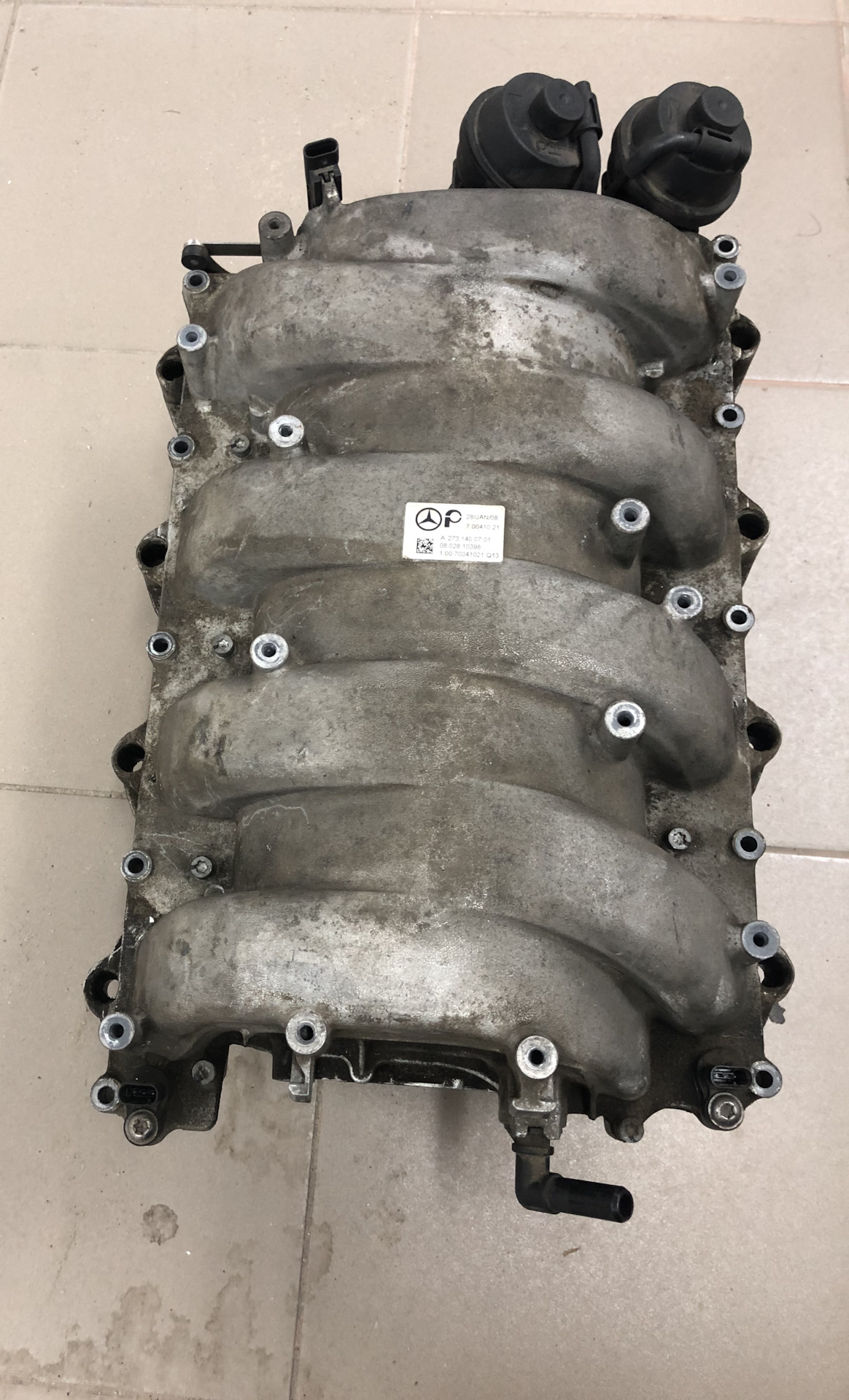 Обслуживание двигателя, навесное… — Mercedes-Benz S-Class (W221), 5,5 л ...