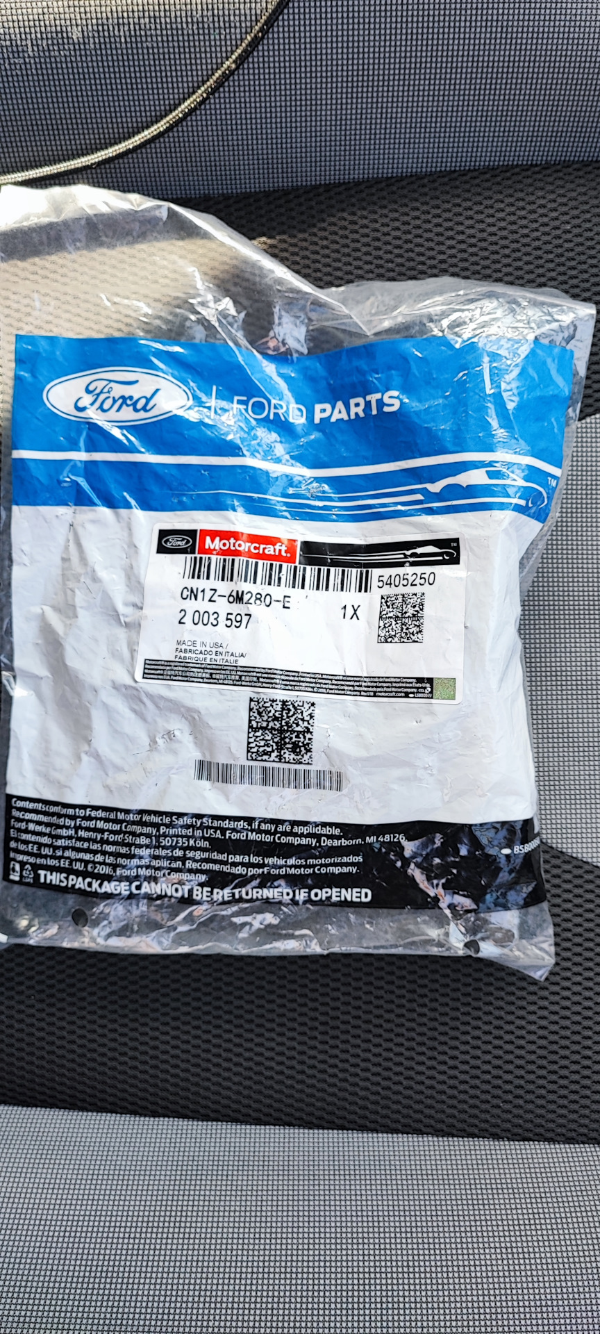 2003597 КЛАПАН ЭЛЕКТРОМАГНИТНЫЙ ФАЗ ГРМ ВЫПУСКНОЙ FORD FOCUS III (2011 ...