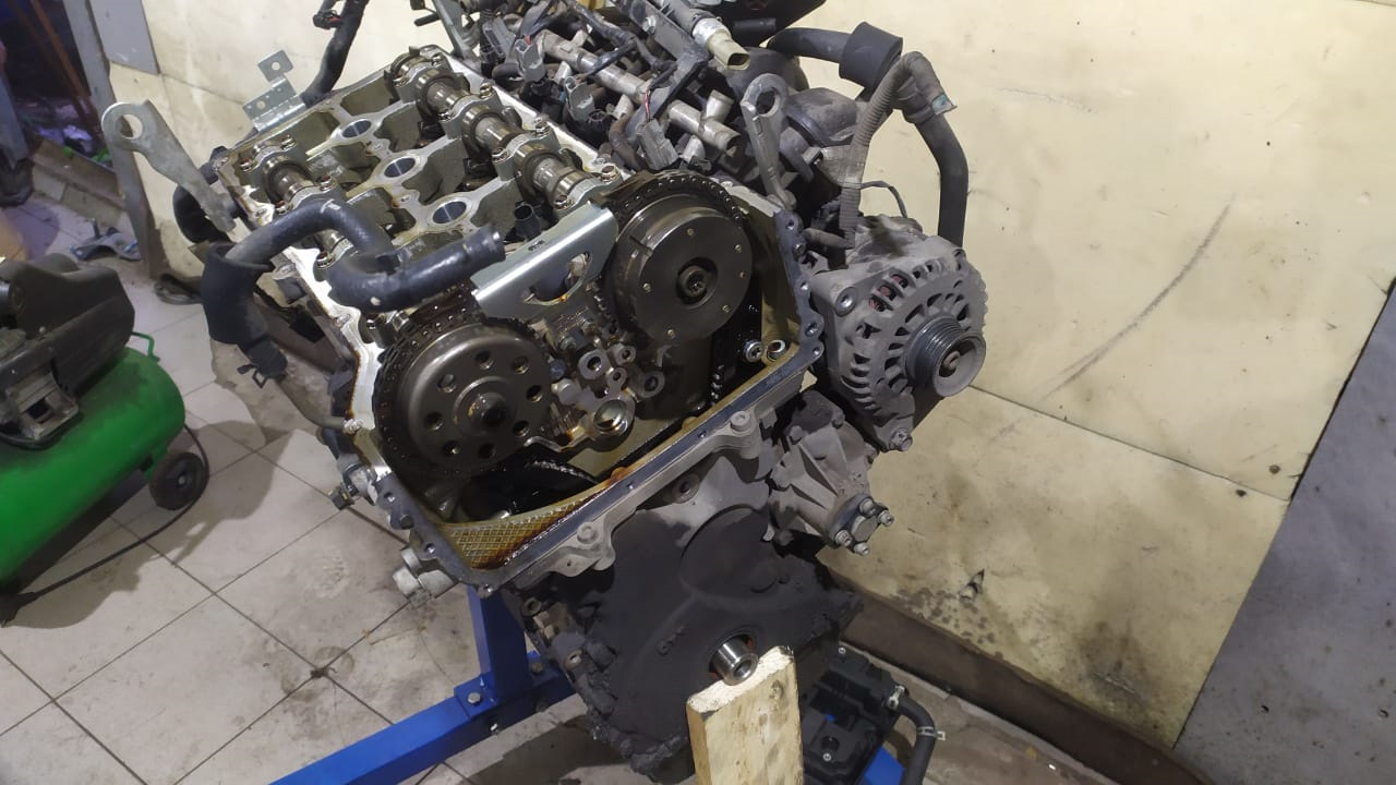 Замена ГРМ. Маслосъемных колпачков. Замена масла ифильтов. — SsangYong ...