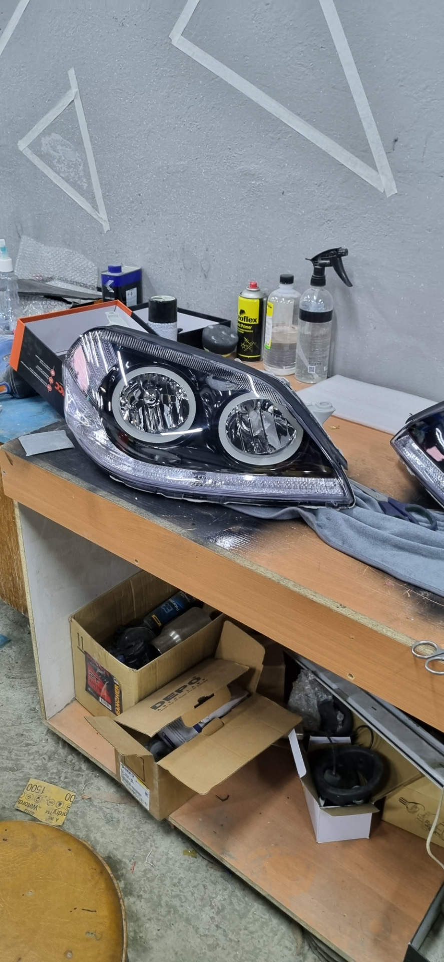 Фары рест irv — Toyota Mark II (110), 2,5 л, 2003 года | стайлинг | DRIVE2