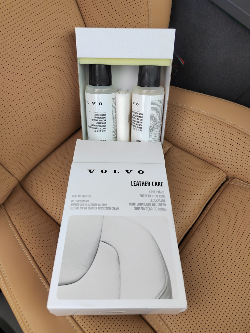 31375176 Уход за кожей Volvo | Запчасти на DRIVE2