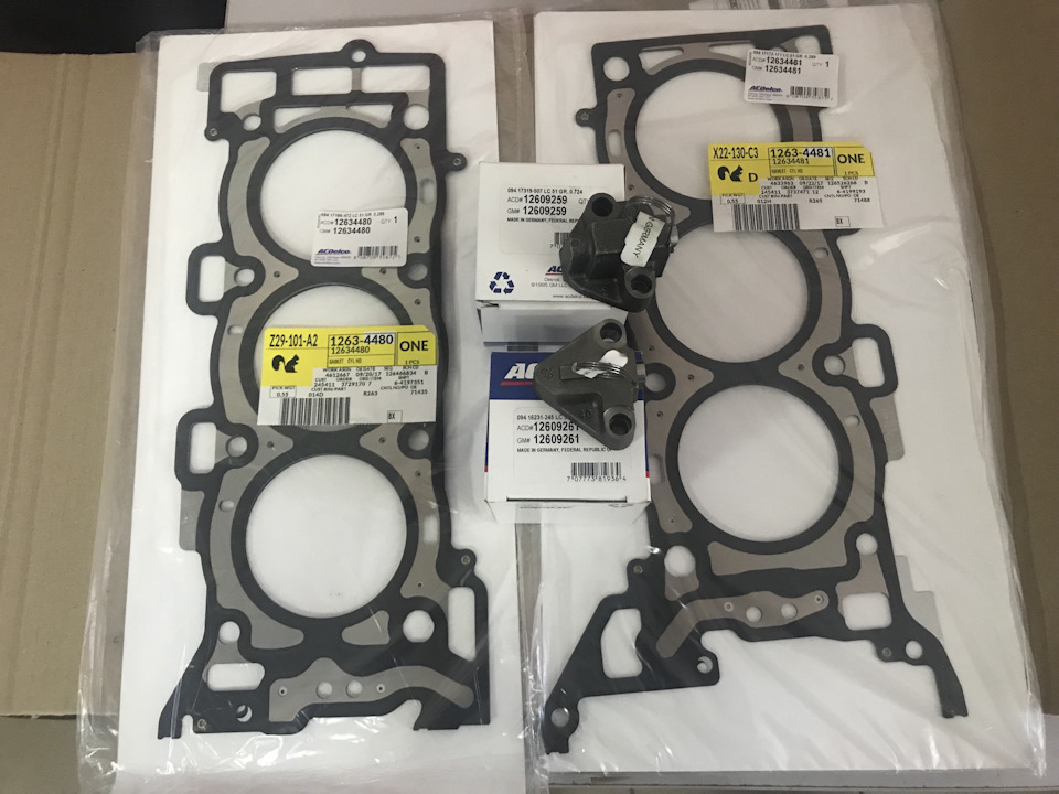 12634481 Прокладка головки блока цилиндра GM | Запчасти на DRIVE2