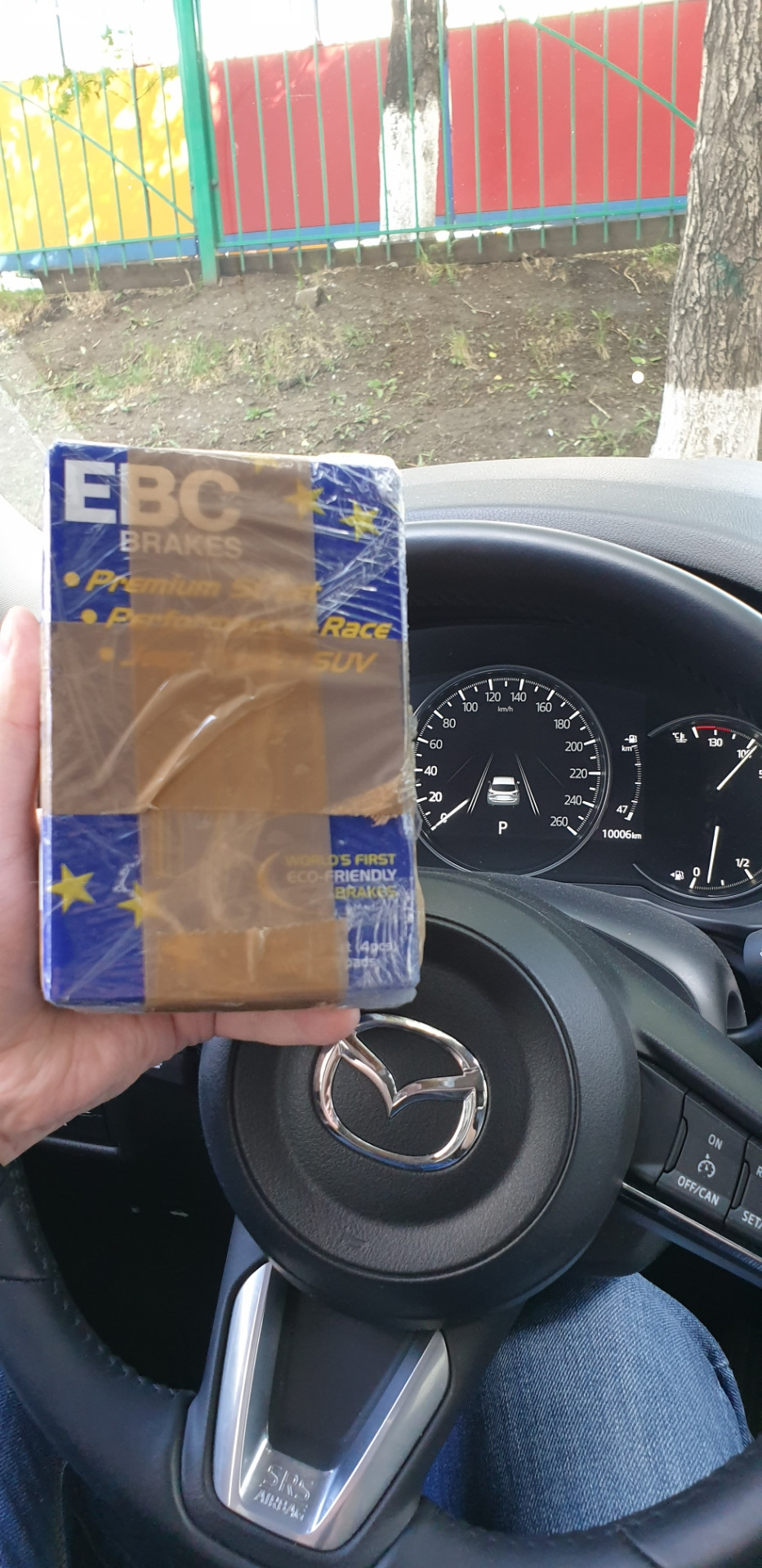 Колодки фирмы EBC часть 1 — Mazda CX-5 (2G), 2,5 л, 2019 года ...