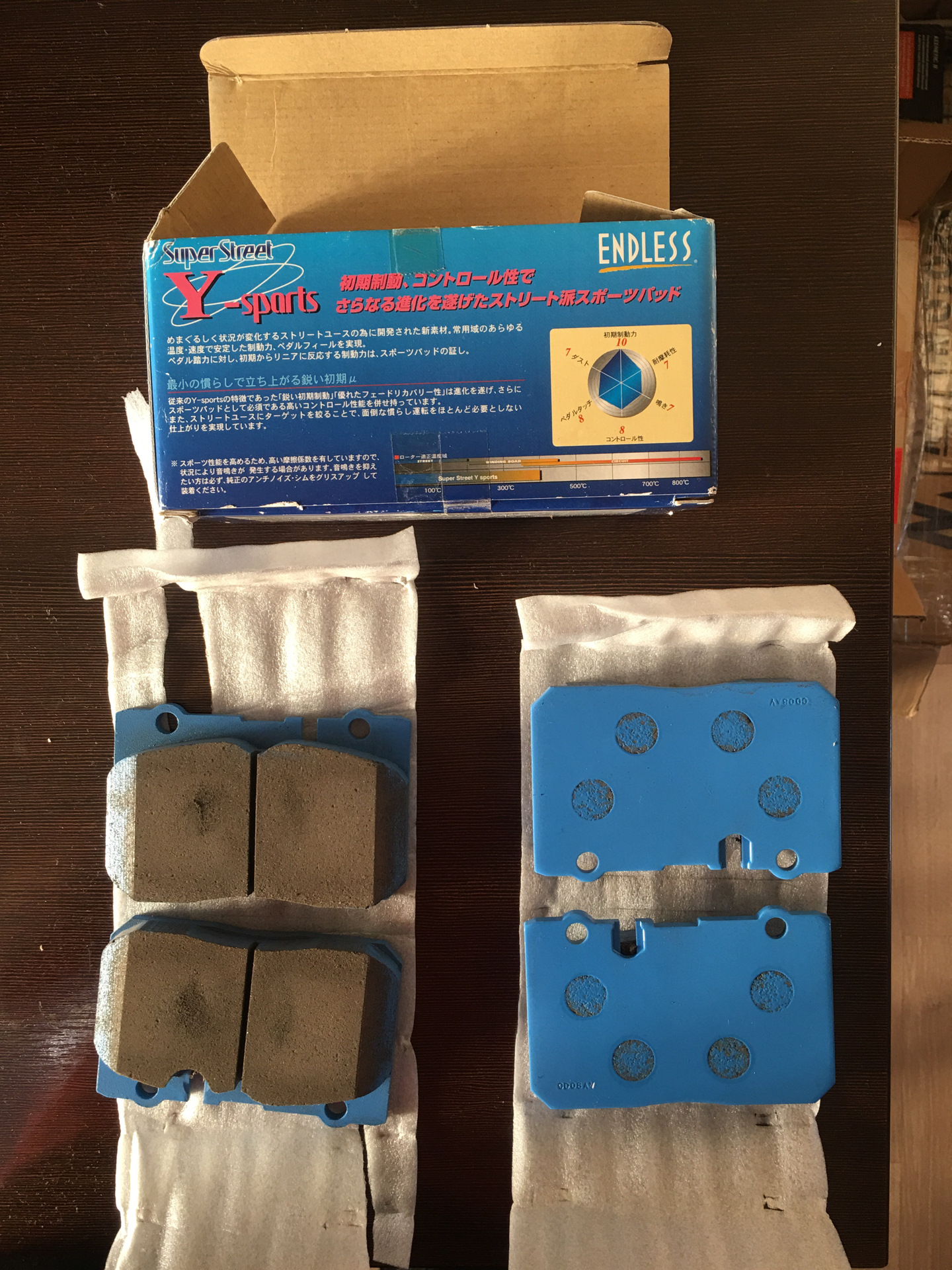 Прикупил колодки . — Toyota Mark II (110), 2,6 л, 2004 года | тюнинг ...