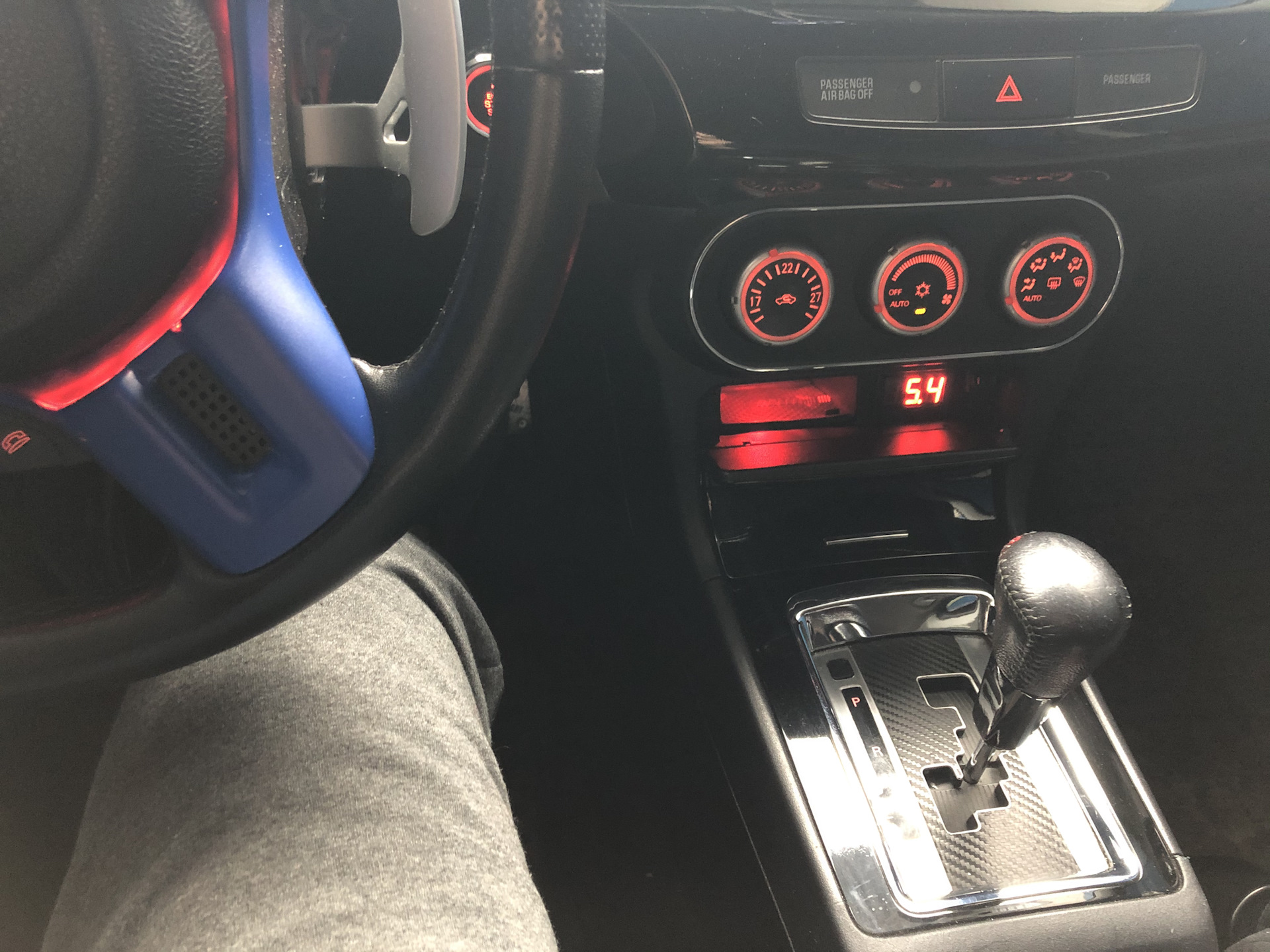 Термометр в салон — Mitsubishi Lancer X, 2,4 л, 2007 года | аксессуары ...