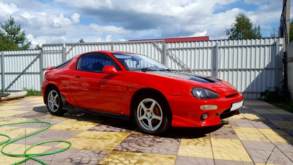 Mazda MX-3 2.5 бензиновый 1994 | Red rocket KL-ZE на DRIVE2