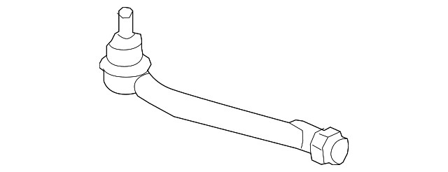 568202W000 Наконечник рулевой тяги KIA HYUNDAI | Запчасти на DRIVE2