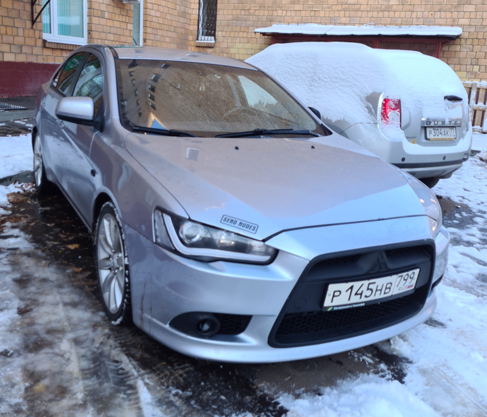 #010 ПТФ от фирмы MTF Light FL10WJ — Mitsubishi Lancer X, 1,8 л, 2008 ...
