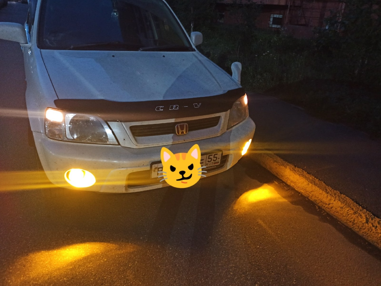 Установка противотуманных LED-фар Hoda CR-V RD-1 — Honda CR-V (RD1/RD2), 2 л, 1999 года | своими ...