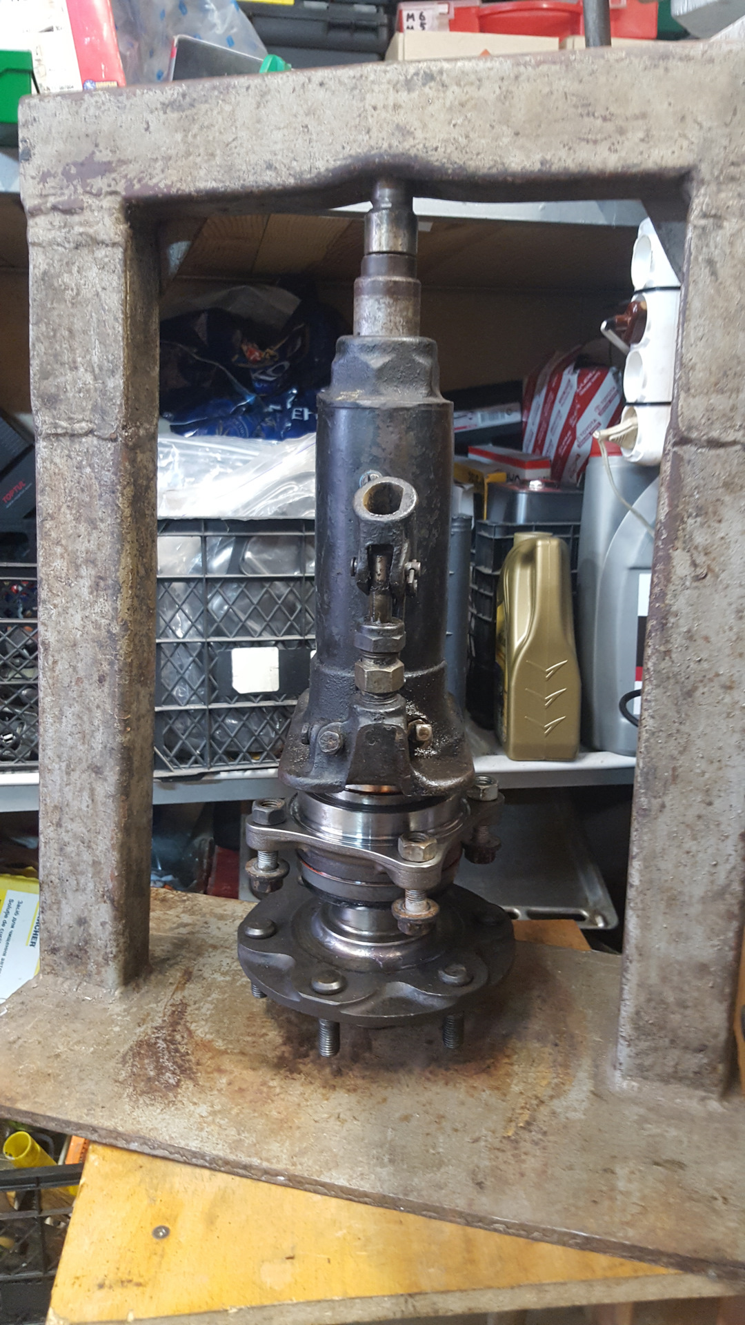 ИНСТРУКЦИЯ: Замена переднего ступичного подшипника — Toyota Land ...