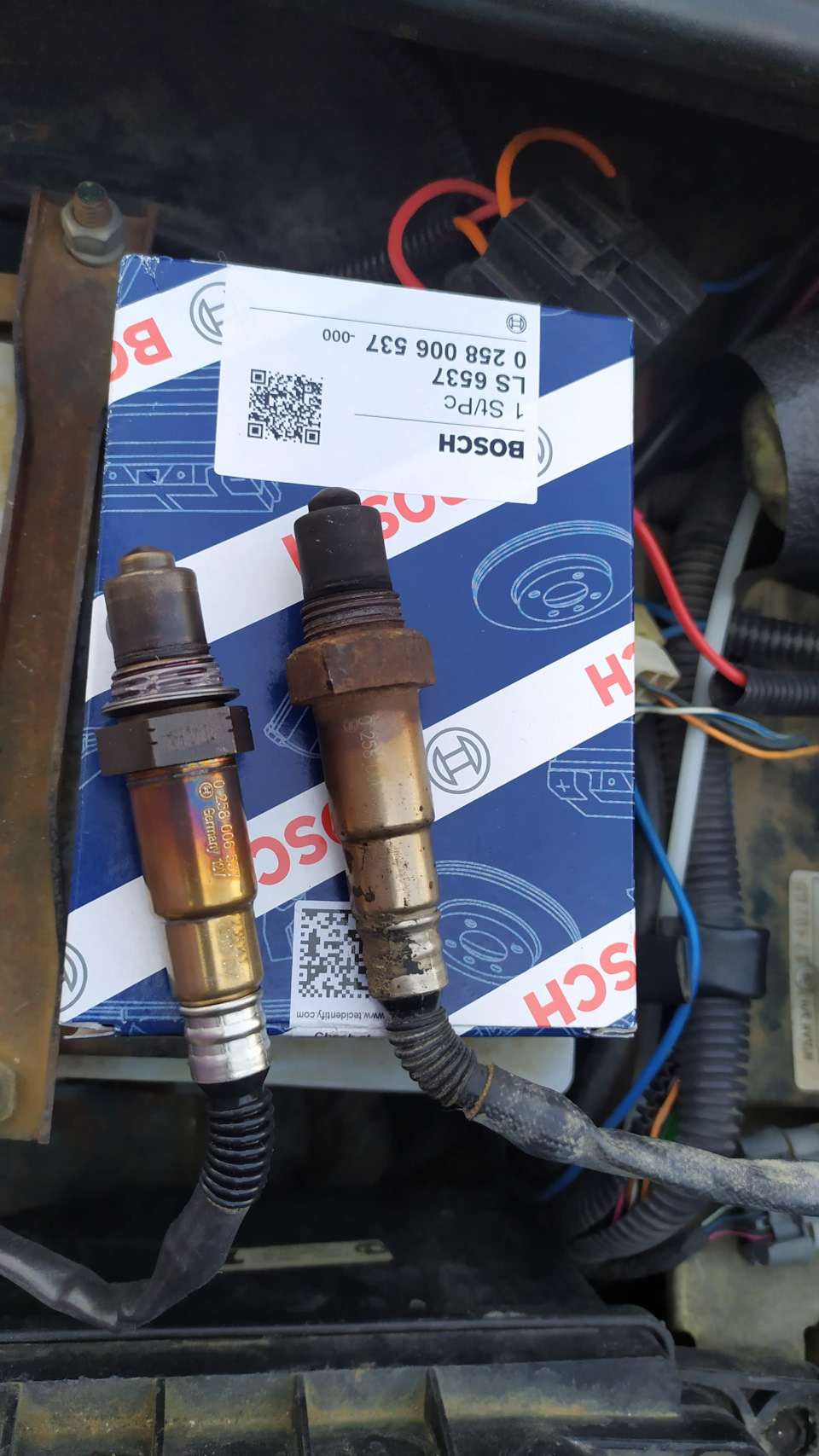 0258006537 Лямбда зонд (датчик кислорода) BOSCH | Запчасти на DRIVE2