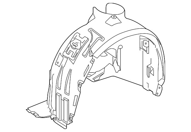 A1566900130 Накладка арки колесной Mercedes | Запчасти на DRIVE2