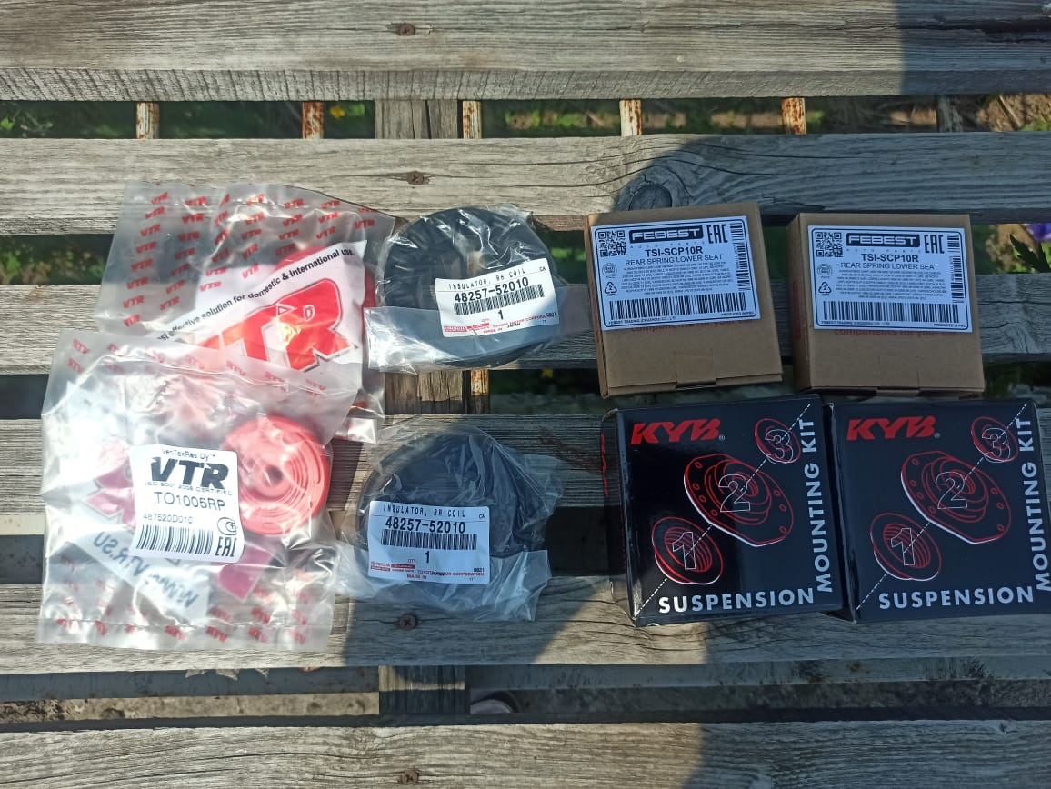 ТО №11. Ревизия задней подески. Замена тормазной системы от RSa ...