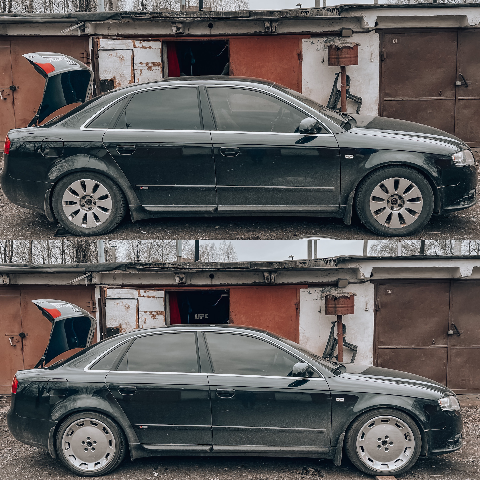 R16 vs R18 — Audi A4 (B7), 2 л, 2006 года | колёсные диски | DRIVE2