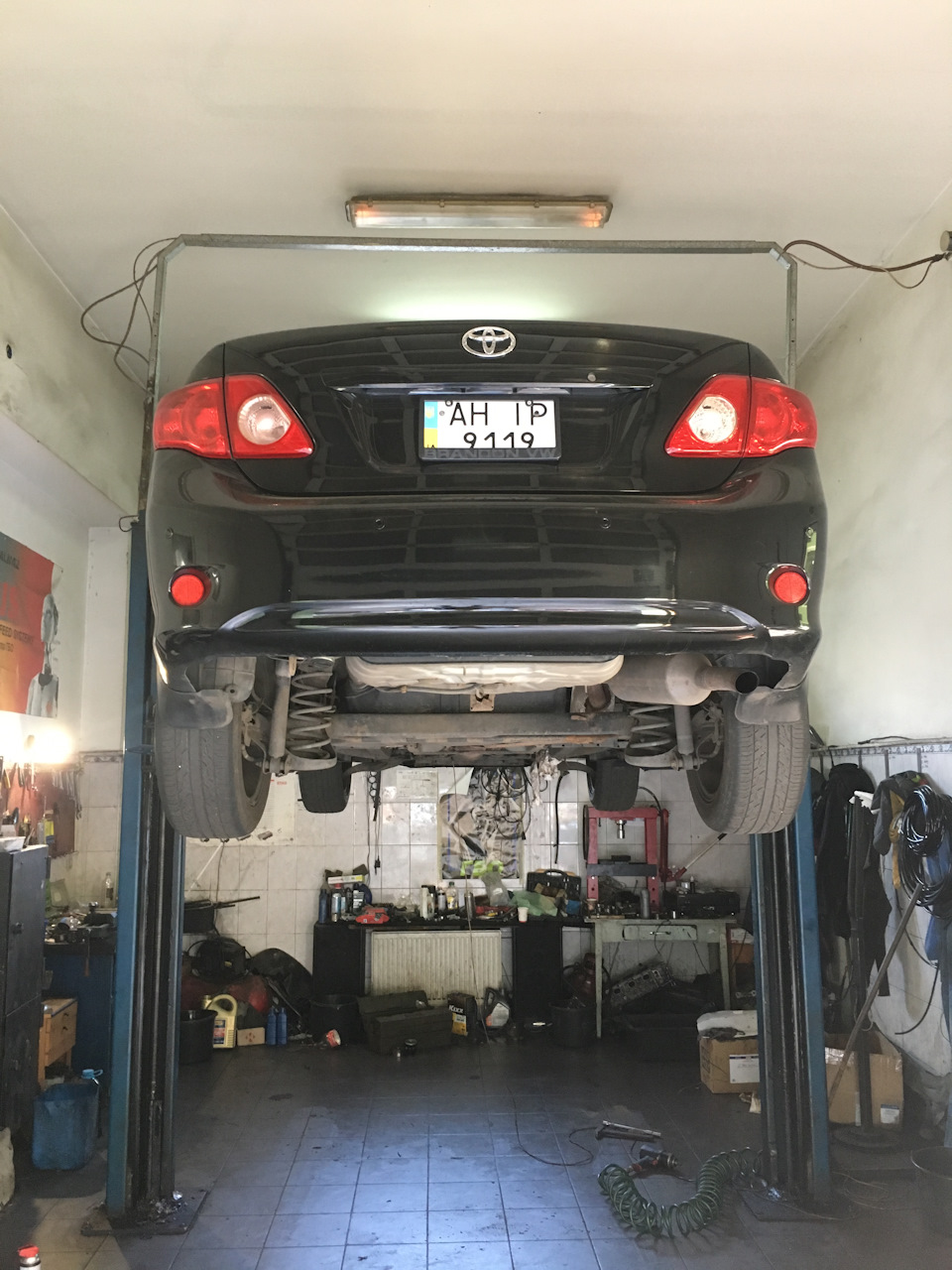 Замена прокладки ГБЦ — Toyota Corolla (140/150), 1,6 л, 2008 года ...