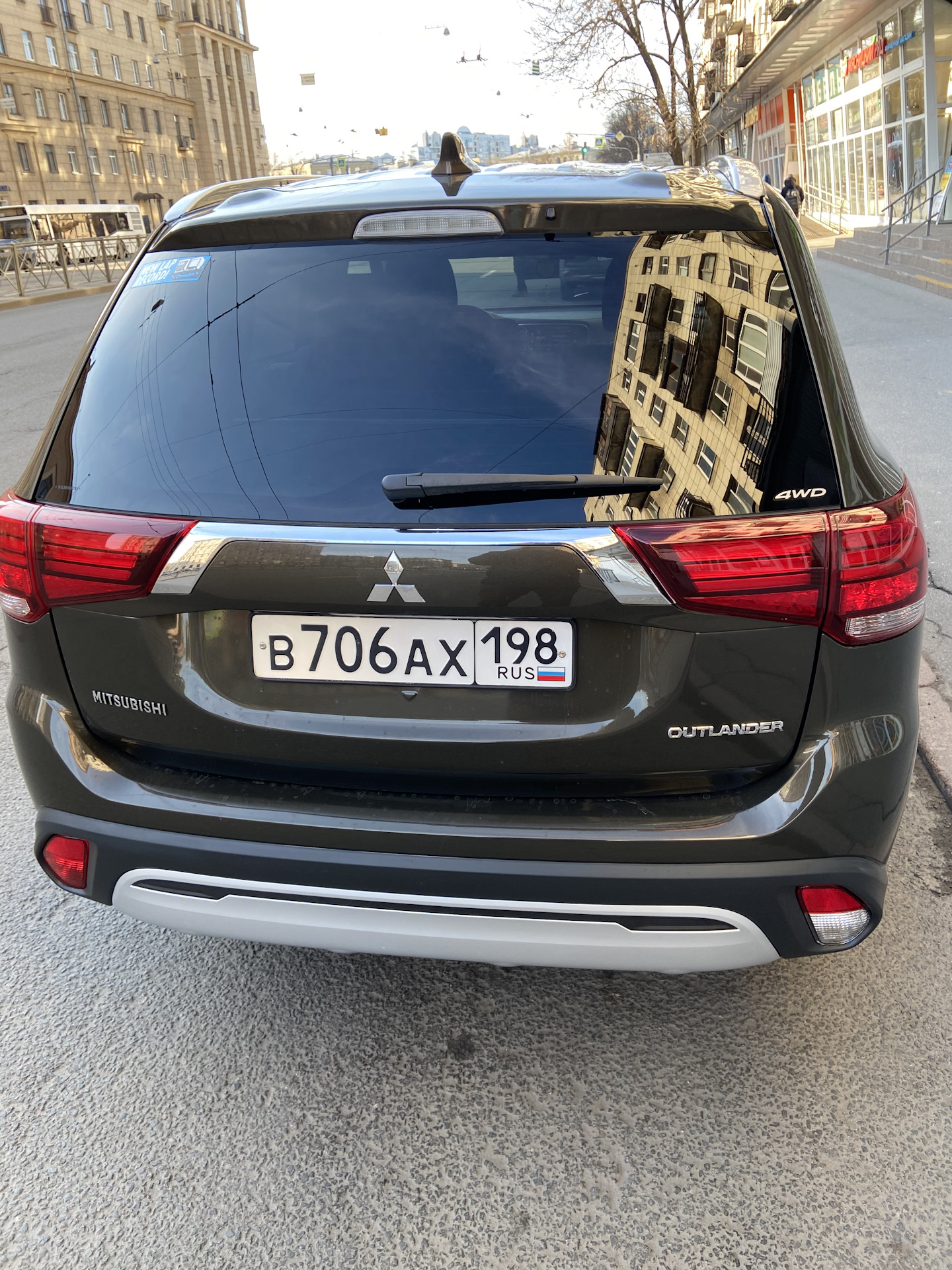 Опять в строю. — Mitsubishi Outlander (3G), 2 л, 2018 года | кузовной ...