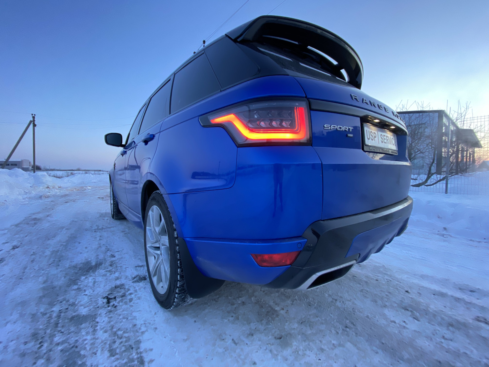 Range Rover Sport L494 2021 MY после установки выездных, электрических ...