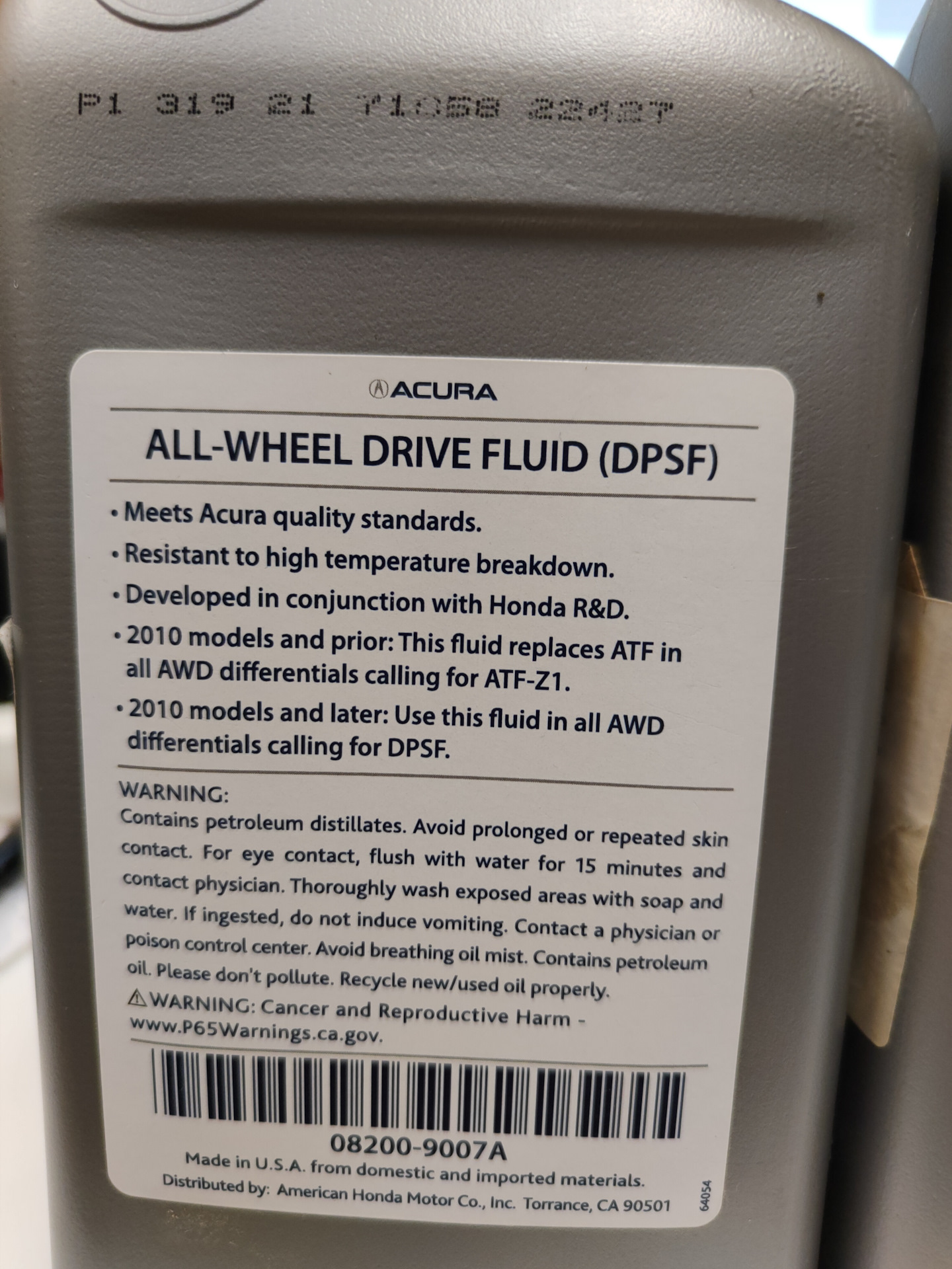 #21. Что за масло? — Honda CR-V (RE), 2,4 л, 2008 года | расходники ...