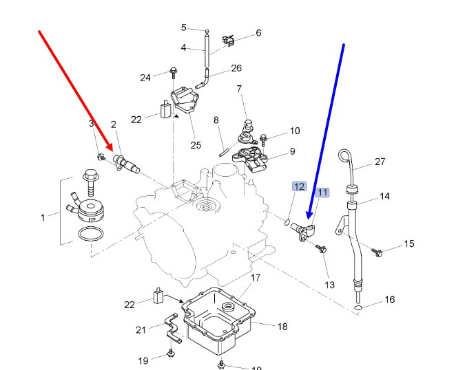 Ошибка P0720. Поиски и замена датчика скорости (датчик частоты вращения ...