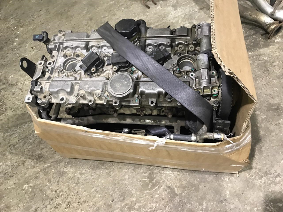 покупка мотора, запуск, в строй — Volvo XC90 (1G), 2,5 л, 2007 года ...