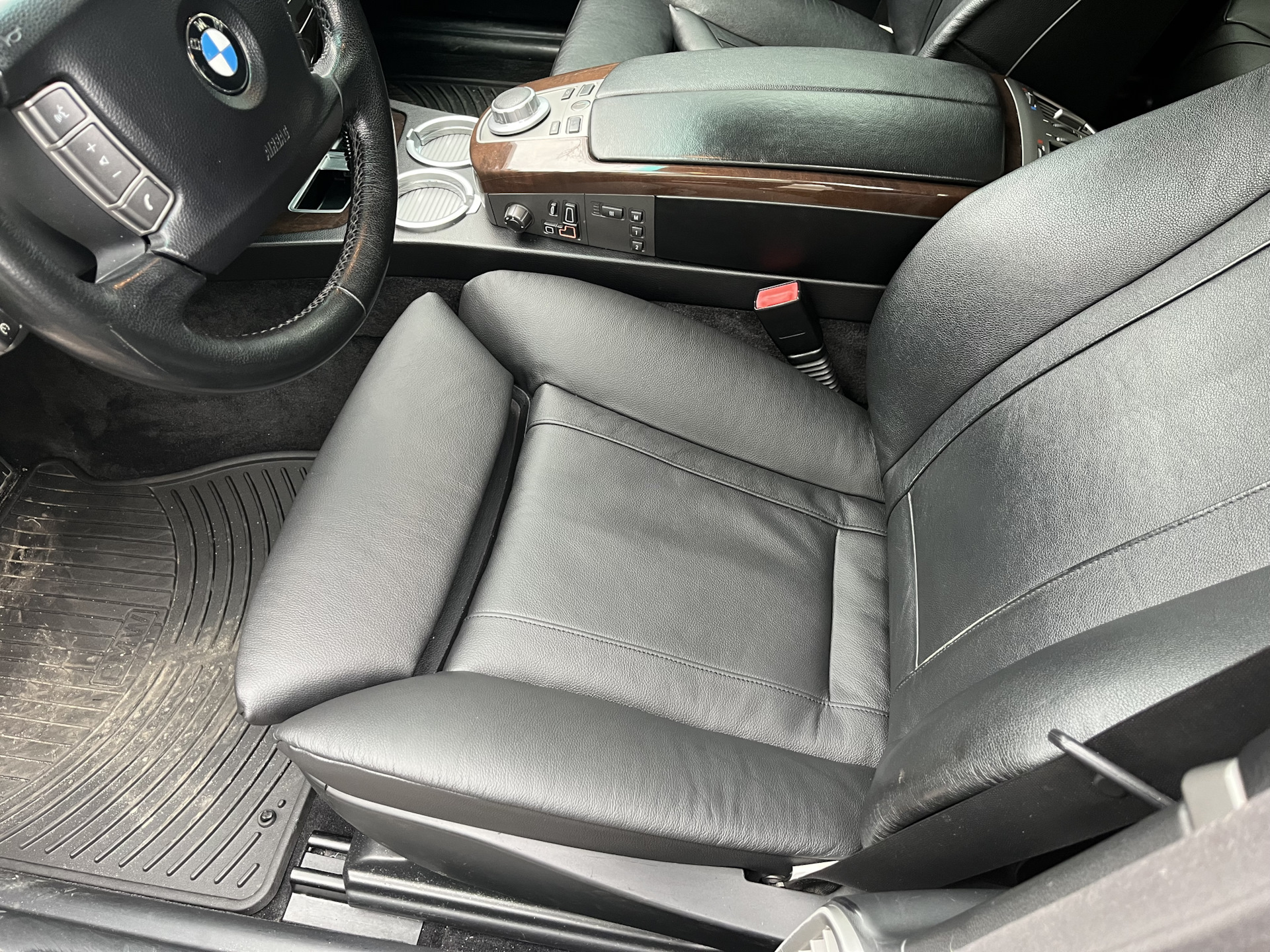 Замена обивки/набивки водительского сиденья — BMW 7 series (E65/E66), 3 ...