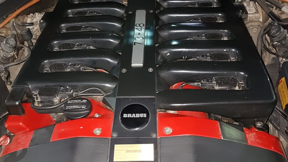 Mercedes-Benz S-Class (W140) 7.3 бензиновый 1998 | Brabus 7,3 Броневик ...